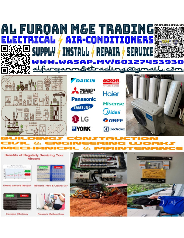 Servis & Perkhidmatan Al Furqan Electrical Air-Conditioner