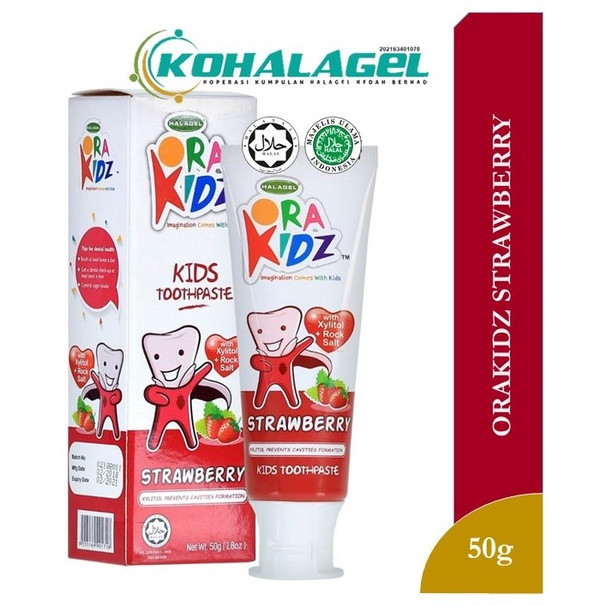 ORAKIDZ™ Toothpaste | HALAGEL® Children Tooth Paste | Non Fluoride ...